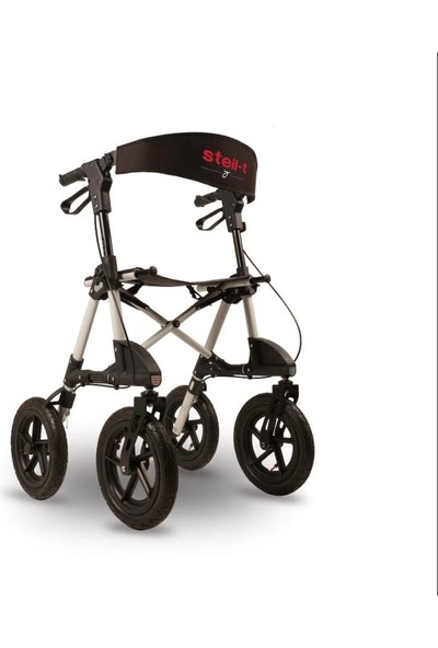 Steil-T M045 Tekerlekli Oturaklı Yürüteç Rolatör (Rollator)