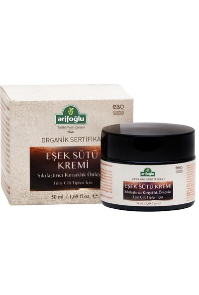 Arifoğlu Eşek Sütü Kremi 50ML (Tüm Ciltler)