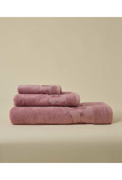 Maisonette Bamboo Havlu 50 x 100 cm Pembe
