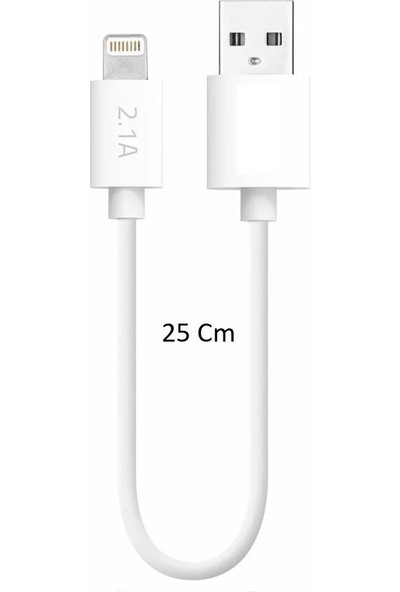 Hiqonic Apple iPhone Uyumlu Lightning USB Powerbank Hızlı Şarj ve Data Kablosu 2.1A 25CM Şarz Hiqonic Apple iPhone Uyumlu Lightning USB Powerbank Hızlı Şarj ve Data Kablosu 2.1A 25CM Şarz