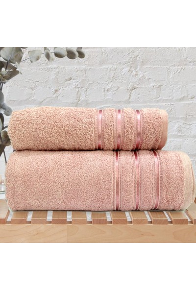 Regule Banyo & Baş Havlusu 2'li Seti 1 Adet 90 x 150 cm + 1 Adet 50 x 90 cm
