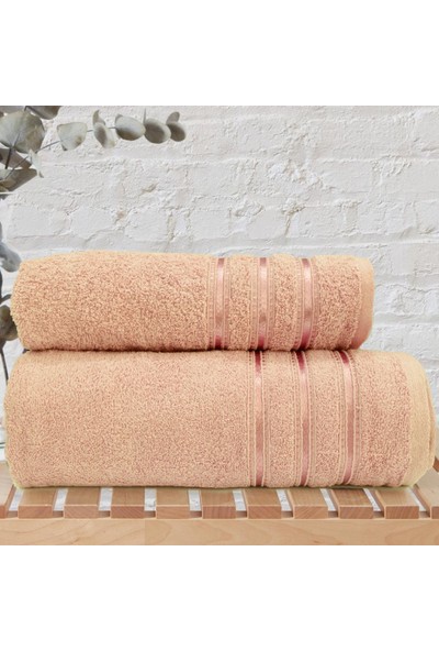 Regule Banyo & Baş Havlusu 2'li Seti 1 Adet 90 x 150 cm + 1 Adet 50 x 90 cm