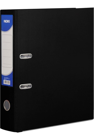 Noki Plastik Geniş Klasör Koyu Siyah 25'li