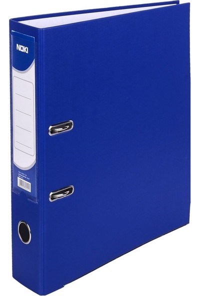 Noki Plastik Geniş Klasör Mavi 25'li