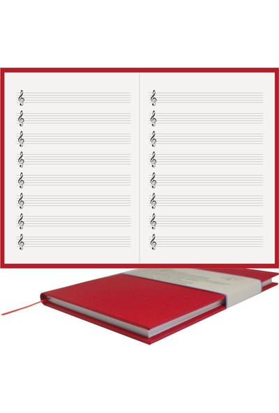 Müzik Nota Defteri (Sol Anahtarlı) 1. Sınıf Gerçek Cilt Bezi %100 El Yapımı, El Dikişi Müzik Nota Defteri (Sol Anahtarlı) 1. Sınıf Gerçek Cilt Bezi %100 El Yapımı, El Dikişi