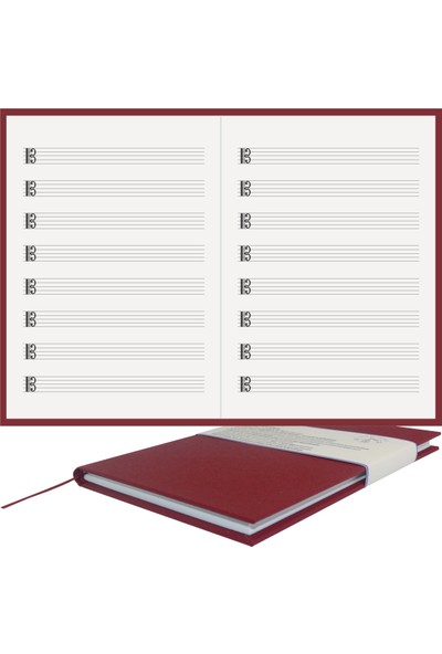 Müzik Nota Defteri (Do Anahtarlı) 1. Sınıf Termo Deri Ciltli %100 El Yapımı, El Dikişi Müzik Nota Defteri (Do Anahtarlı) 1. Sınıf Termo Deri Ciltli %100 El Yapımı, El Dikişi
