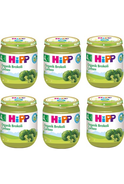 Hipp Organik Brokoli Çorbası 125 gr 6 Adet