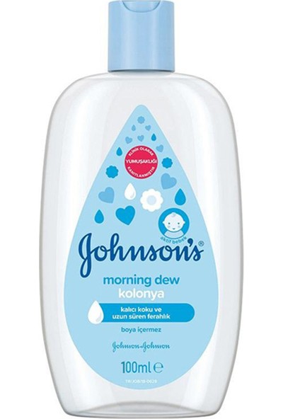 Johnsons Baby Kolonya Morning Dew 100 ml Johnsons Baby Kolonya Morning Dew 100 ml