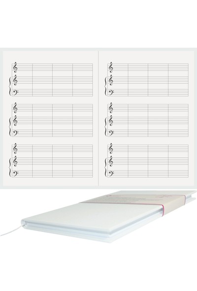 Piyano Nota Defteri (Sesli Çift Porte Sol Fa Anahtarlı) Viskon Kumaş Ciltleme %100 El Yapımı, El Dikişi Piyano Nota Defteri (Sesli Çift Porte Sol Fa Anahtarlı) Viskon Kumaş Ciltleme %100 El Yapımı, El Dikişi