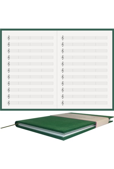 Müzik Nota Defteri (Anahtarlı Kesik Çizgili) Viskon Kumaş Ciltleme %100 El Yapımı, El Dikişi Müzik Nota Defteri (Anahtarlı Kesik Çizgili) Viskon Kumaş Ciltleme %100 El Yapımı, El Dikişi