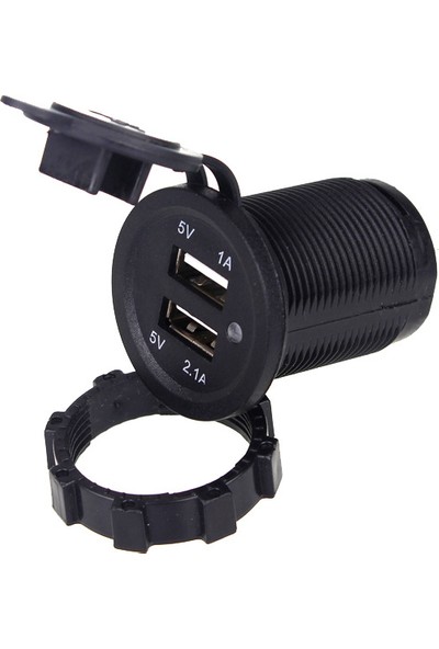 Space Universal Çift Usb'li Soket 12-24 V / ICCA102