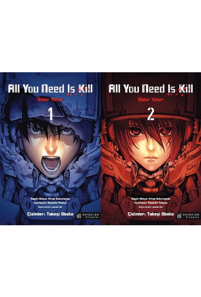 Akıl Çelen Kitaplar All You Need Is Kill (Öldür Yeter) 2 Kitap Manga Seti - Hiroşi Sakurazaka Akıl Çelen Kitaplar All You Need Is Kill (Öldür Yeter) 2 Kitap Manga Seti - Hiroşi Sakurazaka