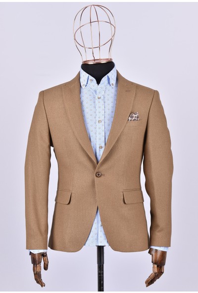 Concort 19017 Spor Ceket/açık Kahve/56 Beden / 6 Drop