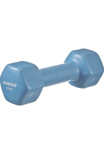 Avessa Vinly Kaplı Dumbell Çift 2,5 kg