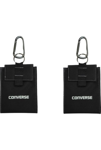 Converse Spor Çengelli Siyah Cüzdan x 2 Adet