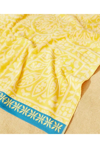 Maisonette Gardenia Plaj Havlusu 75 x 150 cm Sarı