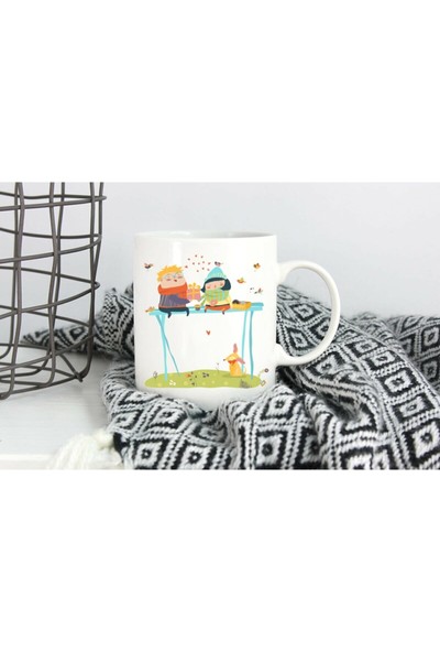 Kupgade Sevgililer Günü Baskılı Kupa Bardak Kupgade Sevgililer Günü Baskılı Kupa Bardak