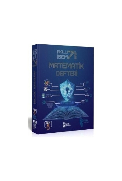 İSEM Yayıncılık Isem Yayınları 7. Sınıf Matematik Akıllı Isem Defteri İSEM Yayıncılık Isem Yayınları 7. Sınıf Matematik Akıllı Isem Defteri