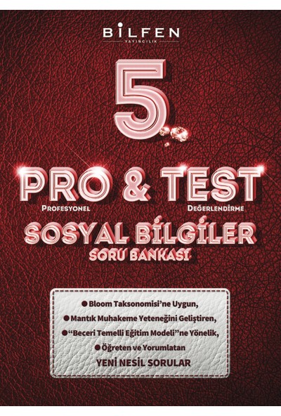 Bilfen Yayınları Bilfen 5. Sınıf Lgs Pro & Test Sosyal Bilgiler