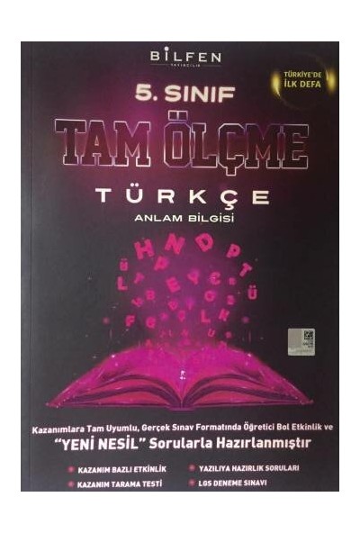 Bilfen Yayınları Bilfen 5 Sınıf Türkçe Tam Ölçme Yeni