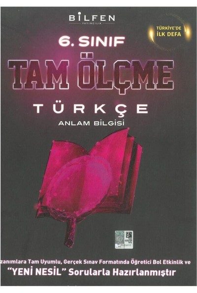 Bilfen Yayınları Bilfen 6 Sınıf Türkçe Tam Ölçme Yeni