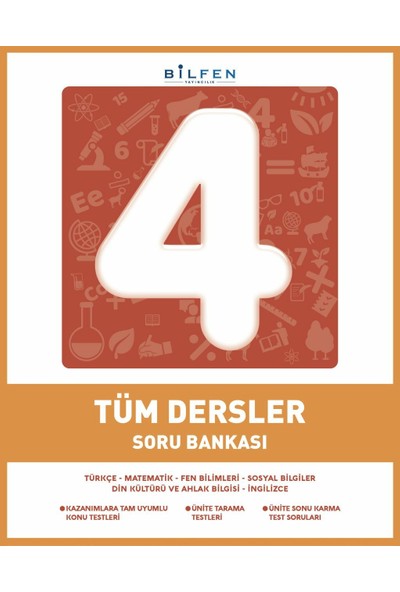 Bilfen Yayınları Bilfen 4.sınıf Tüm Dersler Soru Bankası