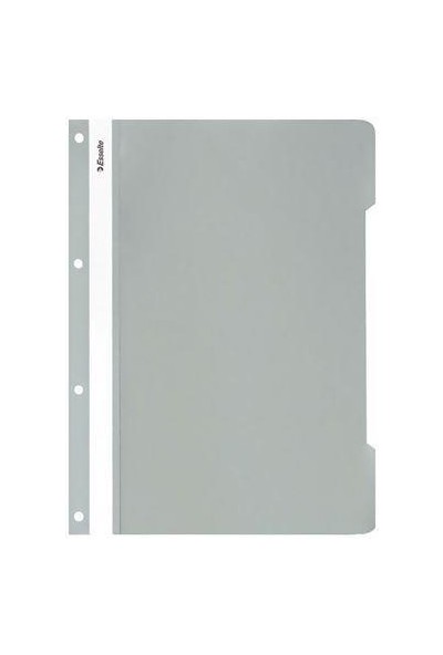 Esselte Telli Dosya Plastik A4 Gri 50'li SLT-4199