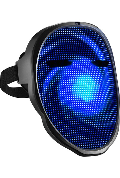 RAVE Uygulama Destekli LED Maske RAVE Uygulama Destekli LED Maske