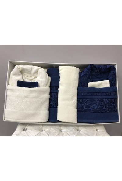N&D Tekstil Solf Towel's Aile Bornoz Seti N&D Tekstil Solf Towel's Aile Bornoz Seti