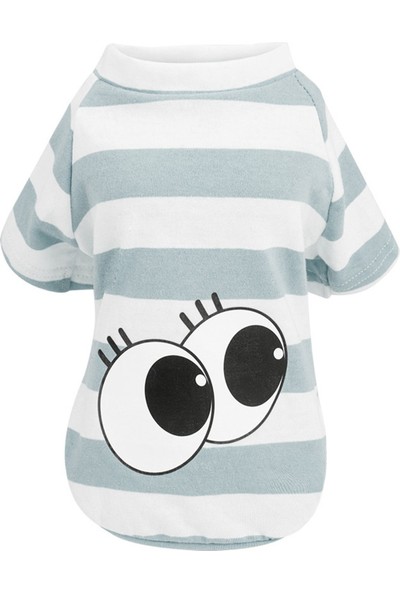 Pasifix Pet Göz Baskılı Yavru Köpek Kıyafeti (Yurt Dışından)