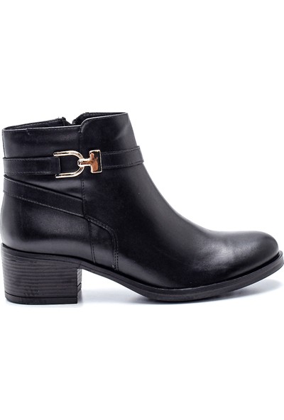 Derimod Kadın Topuklu Deri Bot Derimod Kadın Topuklu Deri Bot