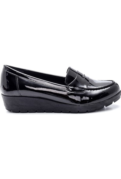 Derimod Kadın Rugan Loafer Derimod Kadın Rugan Loafer