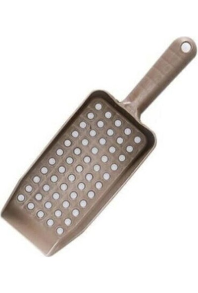 Mamazade Kahverengi Büyük Kedi Kumu Küreği Kum Kürek