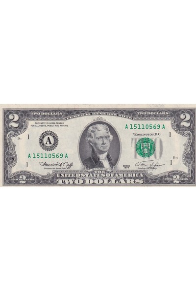 Benim Koleksiyonum Amerika Birleşik Devletleri, 2 Dolar (1976) Eski Yabancı Kağıt Para Benim Koleksiyonum Amerika Birleşik Devletleri, 2 Dolar (1976) Eski Yabancı Kağıt Para