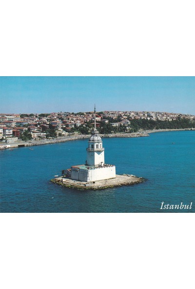 Benim Koleksiyonum Istanbul Kız Kulesi Kartpostalı 34/938