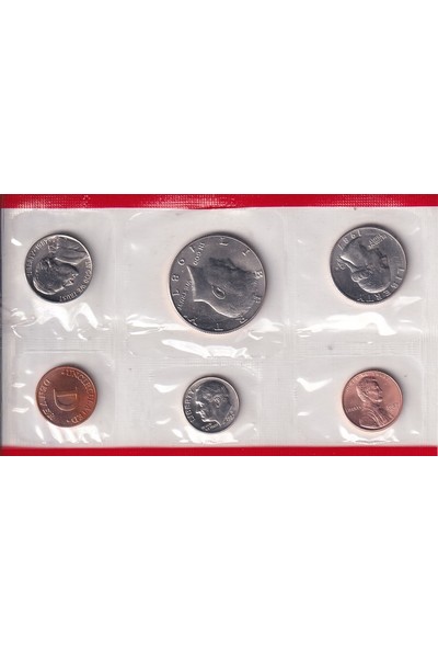 Benim Koleksiyonum Amerika Birleşik Devletleri, 1987 Darphane Seti, Eski Yabancı Madeni Para Benim Koleksiyonum Amerika Birleşik Devletleri, 1987 Darphane Seti, Eski Yabancı Madeni Para