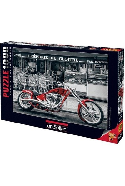 Anatolian Puzzle 1019 Kırmızı Chopper 1000 Parça Puzzle Anatolian Puzzle 1019 Kırmızı Chopper 1000 Parça Puzzle