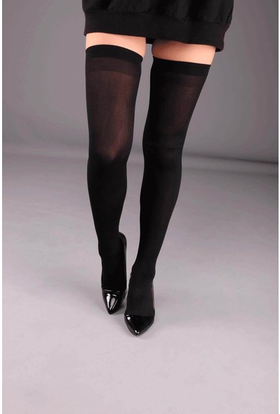 Penti Öğretmen Orta Kalın Jartiyersiz Dizüstü Çorap
