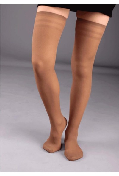 Penti Öğretmen Orta Kalın Jartiyersiz Dizüstü Çorap