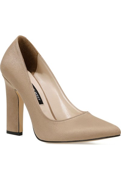 Nine West Flamur Vizon Kadın Topuklu Ayakkabı
