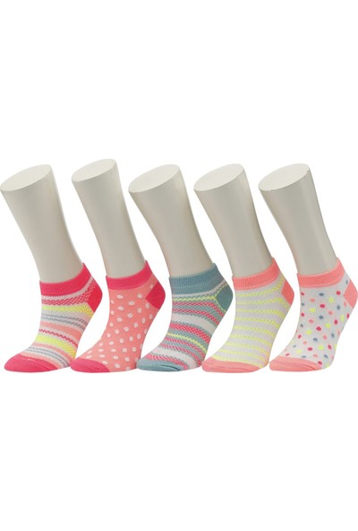 Polaris Color Dot 5'li Ptk-G 1pr Pembe Kız Çocuk Patik Çorap Polaris Color Dot 5'li Ptk-G 1pr Pembe Kız Çocuk Patik Çorap