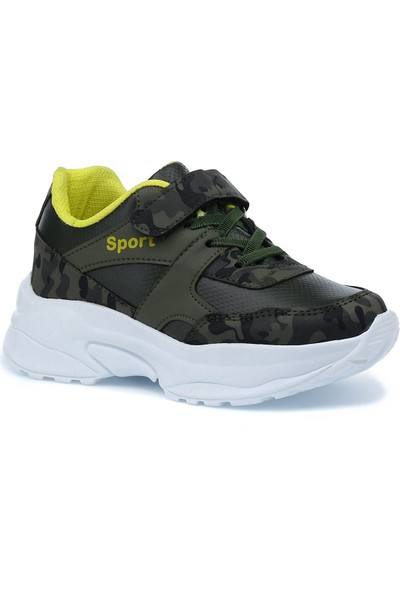 Polaris 517108.F1PR Haki Erkek Çocuk Spor Ayakkabı