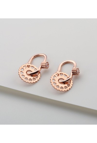 Gümüşistan 925 Ayar Gümüş Göçmen Küpesi ( Rose Gold ) Gümüşistan 925 Ayar Gümüş Göçmen Küpesi ( Rose Gold )