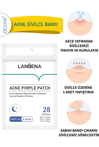Ibcccndc Lanbena Akne Sivilce Bandı Gece Ibcccndc Lanbena Akne Sivilce Bandı Gece