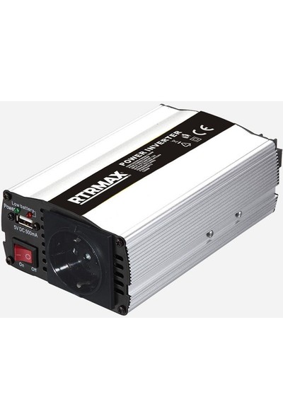 Rtrmax RTM553 Inverter Dönüştürücü Akü Şarj 350W 12V 220V Rtrmax RTM553 Inverter Dönüştürücü Akü Şarj 350W 12V 220V