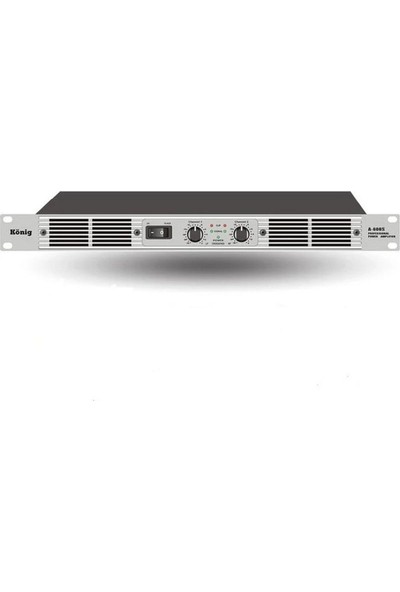 König A-600/S 4 Ohm 2X300W Power Amfi