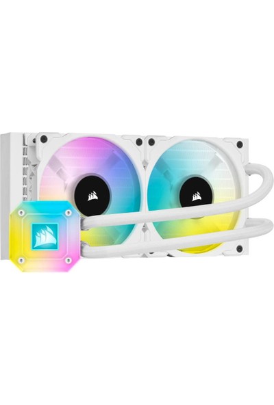 CORSAIR CW-9060050-WW İCUE H100İ ELITE CAPELLIX RGB, 240MM SIVI İŞLEMCİ SOĞUTUCU BEYAZ (INTEL 1200, 1150, 1151, 1155, 1156, 1366, 2011, 2066 / AMD AM4, AM3, AM2, STRX4, STR4) CORSAIR CW-9060050-WW İCUE H100İ ELITE CAPELLIX RGB, 240MM SIVI İŞLEMCİ SOĞUTUCU BEYAZ (INTEL 1200, 1150, 1151, 1155, 1156, 1366, 2011, 2066 / AMD AM4, AM3, AM2, STRX4, STR4)
