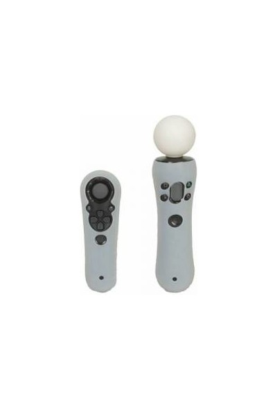 Gizala Ps3 Move ve Navigator Beyaz Silikon Kılıf Gizala Ps3 Move ve Navigator Beyaz Silikon Kılıf