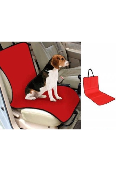Elasya Hediyelik Evcil Hayvan Tekli Araç Koltuk Kılıfı - Kırmızı Elasya Hediyelik Evcil Hayvan Tekli Araç Koltuk Kılıfı - Kırmızı