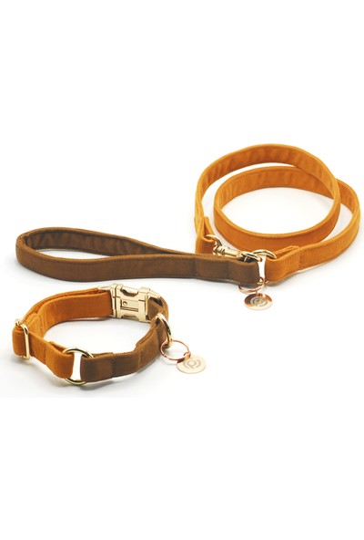 Gopawgo Harlowe Köpek Boyun Tasması ve Gezdirme Kayış Seti Gopawgo Harlowe Köpek Boyun Tasması ve Gezdirme Kayış Seti